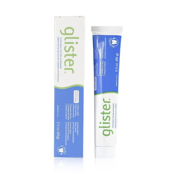 ☸READY STOCKAMWAY Toothpaste Glister Toothpaste Multi Action 200g♪ | Lazada
