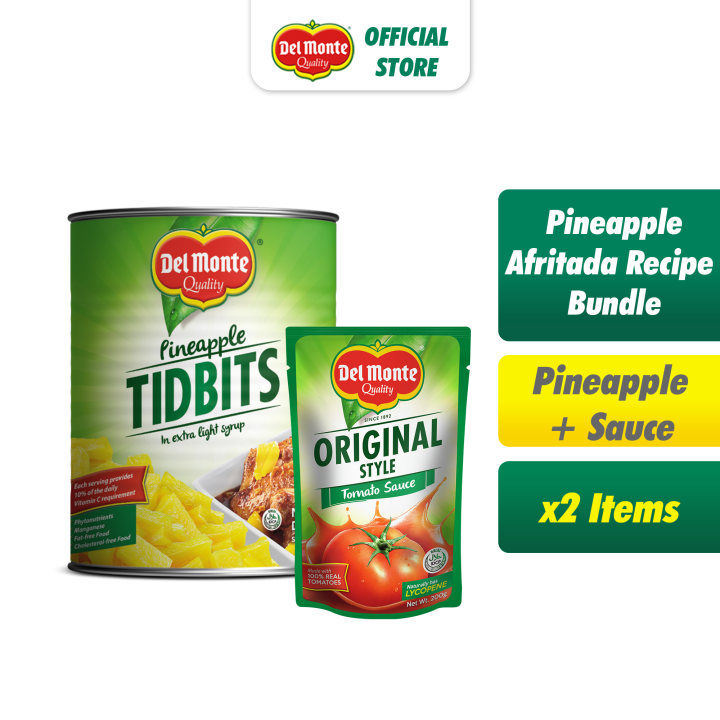 DEL MONTE KITCHENOMICS® Recipe Bundle: Pineapple Afritada - 2 Items ...
