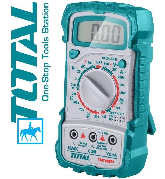 [HCM]Đồng Hồ Vạn Năng CATII 600V Digital Multimeter TOTAL TMT46001 ...
