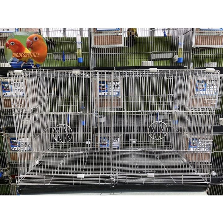 Collapsible Double Cage (17x30 inch) with Divider | Lazada PH