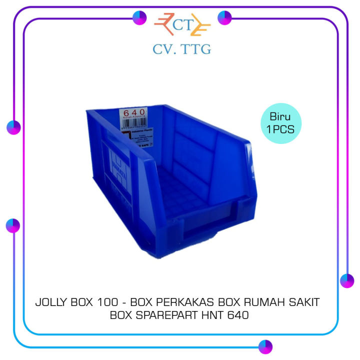 JOLLY BOX 100 - BOX PERKAKAS BOX RUMAH SAKIT SPAREPART HNT 640 - 1 PCS ...