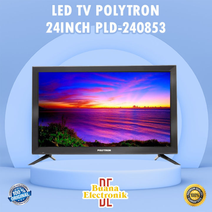 POLYTRON LED TV 24 Inch/ DIGITAL DVBT2 USB MOVIE/ PLD-240853 | Lazada ...