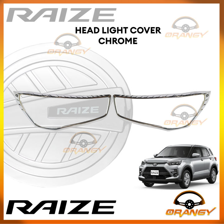 Toyota Raize 2022 to 2024 Head Light / Headlight Cover MATTE BLACK ...
