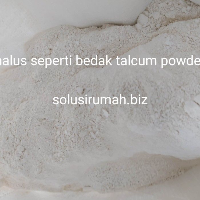 KALSIUM MESH 3500 sp bedak talc ASLI SUPER PUTIH PURE FINE 1KG 1KILO ...