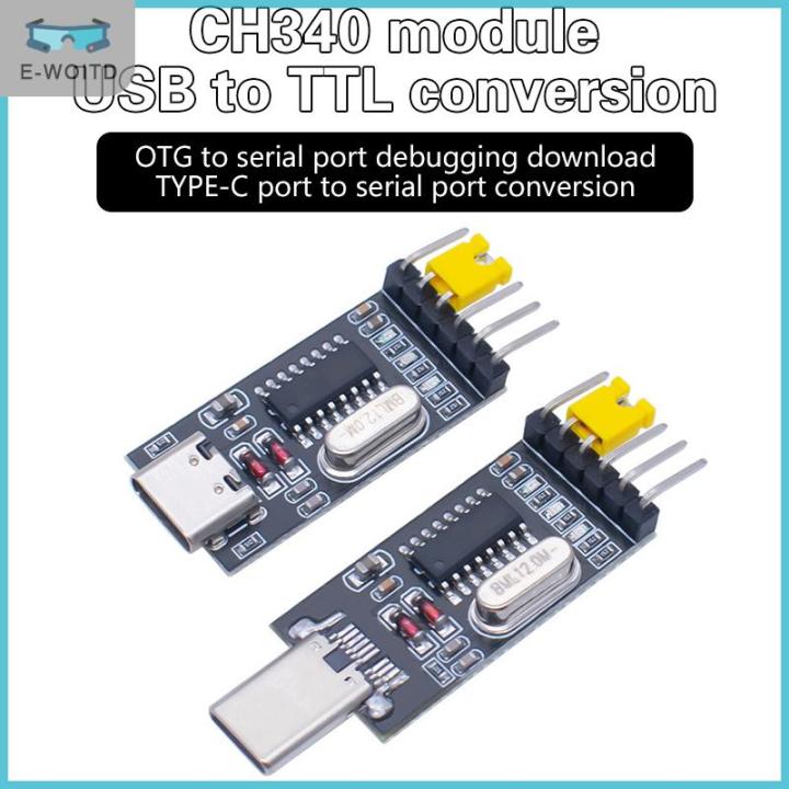 【SHENHAO3】 ตัวแปลง USB เป็น TTL โมดูล UART CH340G CH340 3.3V 5V สวิตช์ ...