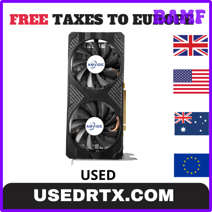 [BAMF] 2024 USED RTX 3060 6G Graphics Card GDDR6 192Bit Non LHR Mining ...