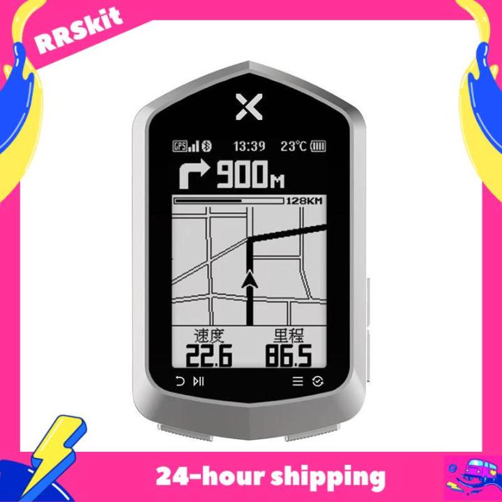 XOSS NAV Pro เครื่องวัดระยะทางแบบไร้สายเครื่องวัดความเร็วจักรยาน GPS ...