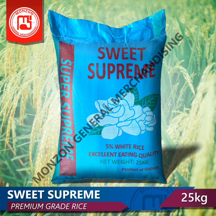 Sweet Supreme Premium Grade Rice 25kg | Lazada PH