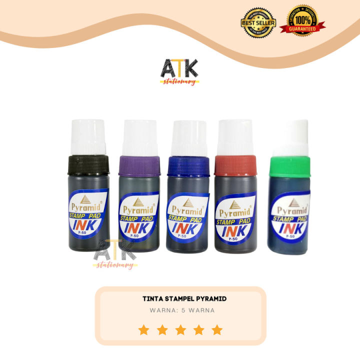 Tinta Stamp Pad/ Stampel Pyramid atk | Lazada Indonesia