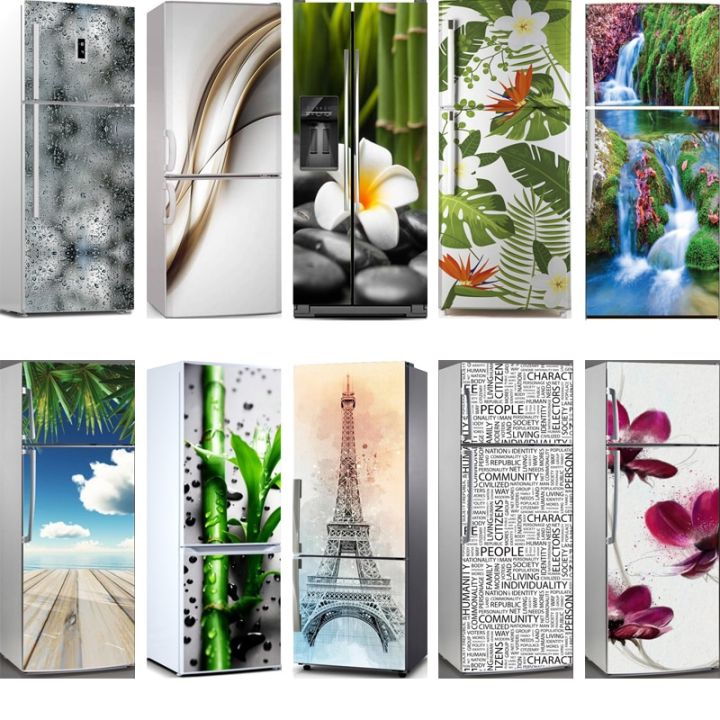 Arrival Self Adhesive Dishwasher Refrigerator Wrap Freezer Sticker Kid ...