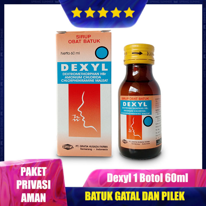 Obat Batuk Dexyl 60ml | Ampuh dan Manjur Membantu Meredakan Batuk ...