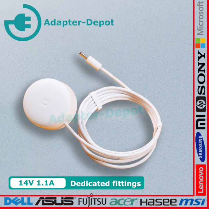 Adapter For 14V 1.1A Google Nest WiFi AC2200 Home Hub smart speaker power supply | Lazada Singapore
