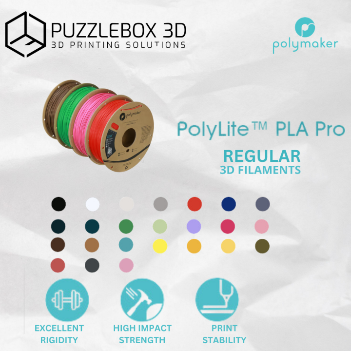 Polymaker PolyLite™ PLA Pro High toughness and high rigidity, for ...