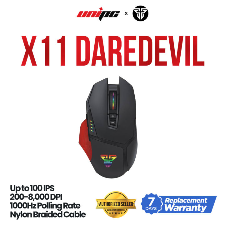 Fantech X11 Daredevil Macro RGB Gaming Mouse | Lazada PH
