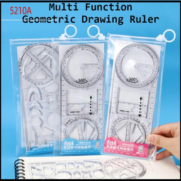 5210A ของใหม่ นักเรียนก็อก ของขวัญสำหรับเด็ก อุปกรณ์สำนักงานโรงเรียน การวาดภาพเรขาคณิต ไม้โปร ...
