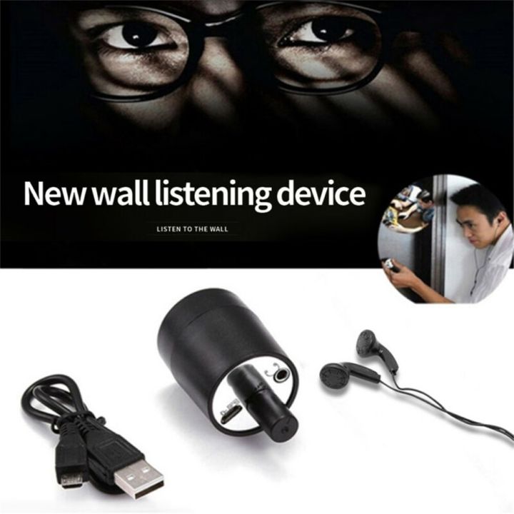UK High Strength Wall Microphone Voice /Ear Listen Through Wall Device ...
