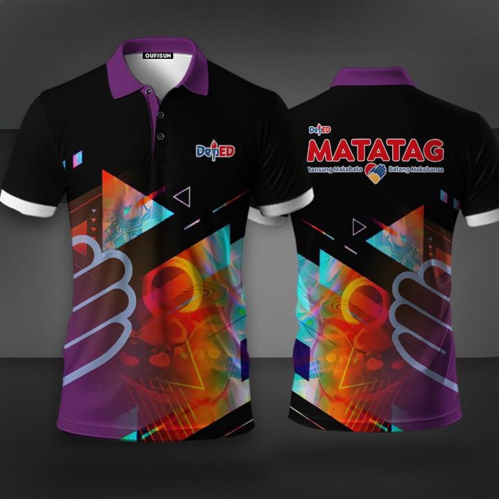 Full Sublimation Matatag Shirts Unisex Polo Women's Polo SHIRT Teacher ...