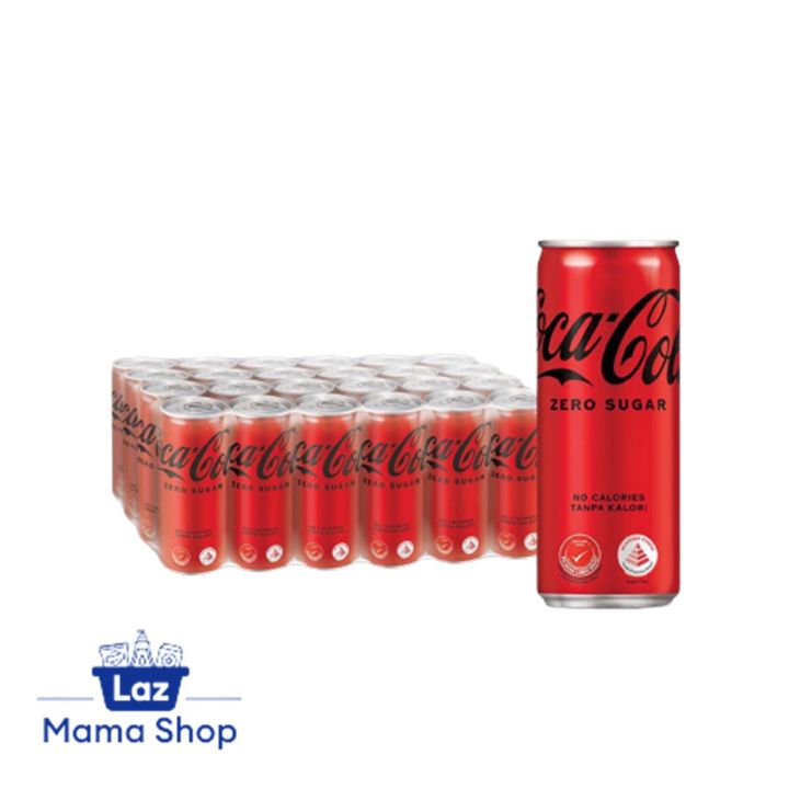 Coca-Cola Zero Sugar (24 X 320ML) - Case [Packaging May Vary] (Laz Mama ...