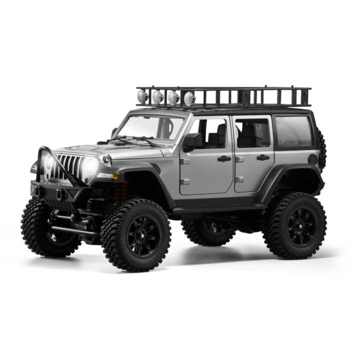 PROMO- MN-128 JEEP WRANGLER RTR (SILVER) 1/12 2.4GHZ RC ADVENTURE ...
