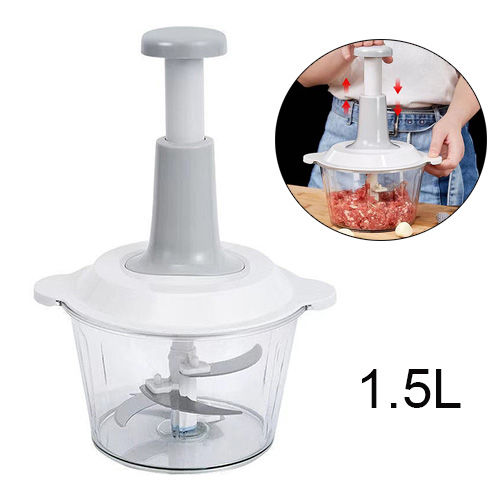 MANUAL FOOD PROCESSOR- Multifunction Kitchen Food Processor Meat ...