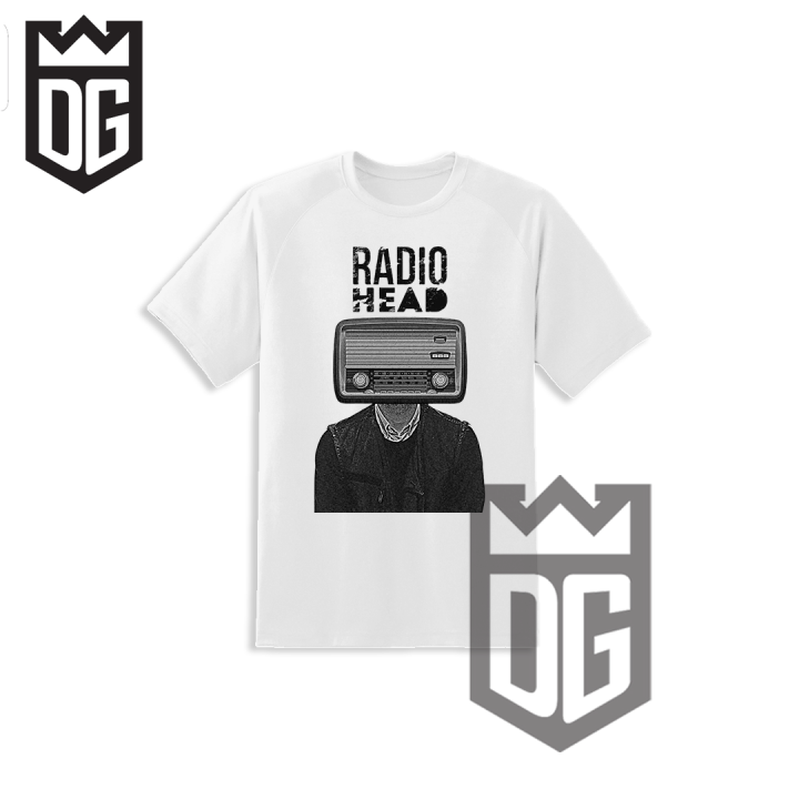 DG Clothes T shirt Baju Kaos Polos Musik Radio Head Cocok Untuk Pria ...