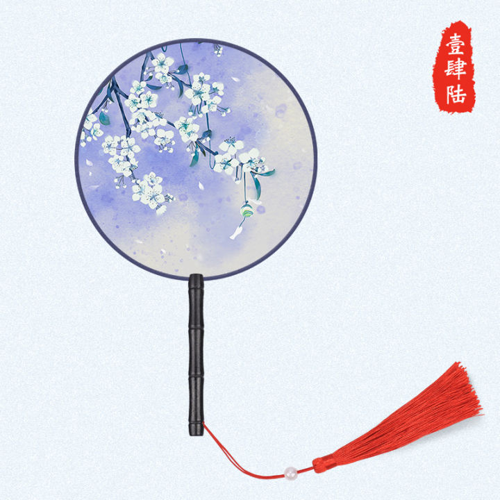 Dance-specific antique fan, round fan, finished cheongsam, Hanfu ...