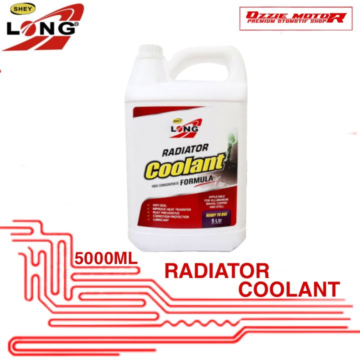 LONG RADIATOR COOLANT 5000ml AIR RADIATOR 5L MOTOR/MOBIL | Lazada Indonesia