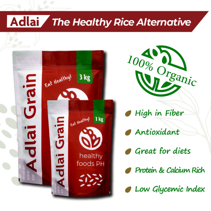 Adlai 1kg, 3kg, 4kg, 9kg - The Healthy Rice Alternative - Always Fresh ...