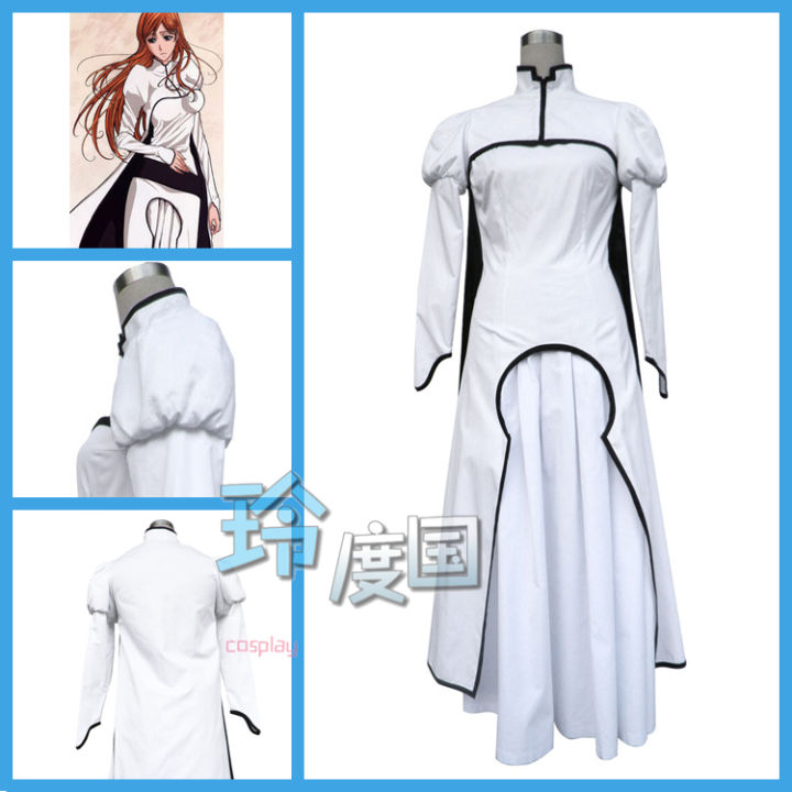 Lingdu cosplay Clothing BLEACH Death Inoue Orihime Orihime Inoue White ...