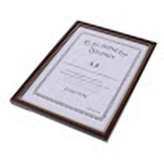 A4 Size Wooden Diploma Certificate Photo Artwork Picture Frame Brown ...