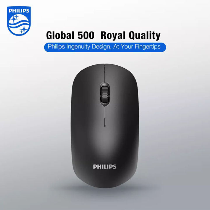 Cocapark Philips (SPK7315) M315 Wireless Mouse Gaming with Nano USB Receiver For Home Office PC ...