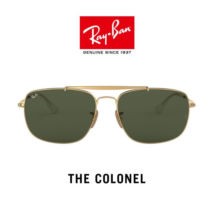 Ray-Ban The Colonel - RB3560 001 แว่นตากันแดด | Lazada.co.th