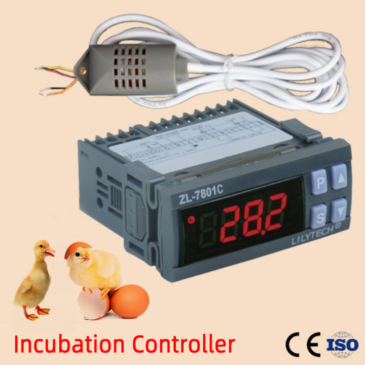 Original Aideepen Zl-7801C Incubation Controller Temperature and Humidity Controller Dual 16A ...