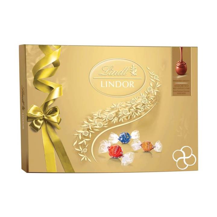 Lindt Lindor Assorted Chocolate Gift Box 168g | Lazada PH