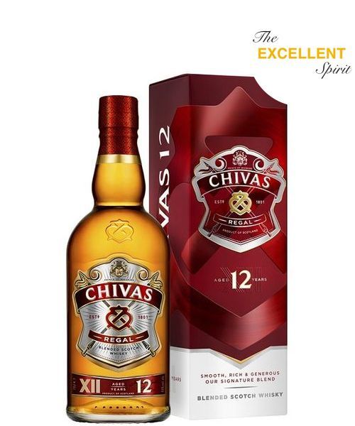 Chivas Regal Blended Scotch Whisky 12 Year Old 750ml Aged Scotch Spirit ...