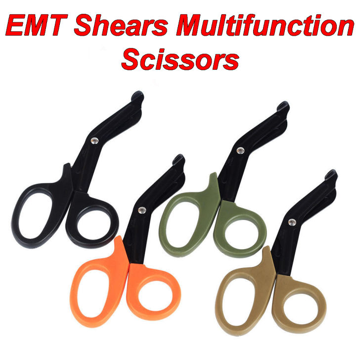 EMT scissors multifunctional outdoor emergency rescue scissors medical ...