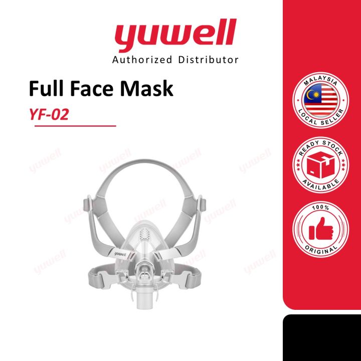 [Official] Yuwell Breathwear Series Full Face Mask w Forehead Support YF-02 | Lazada