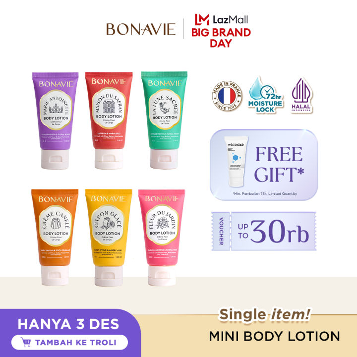 BONAVIE Body Lotion TRAVEL SIZE 30gr | Lazada Indonesia