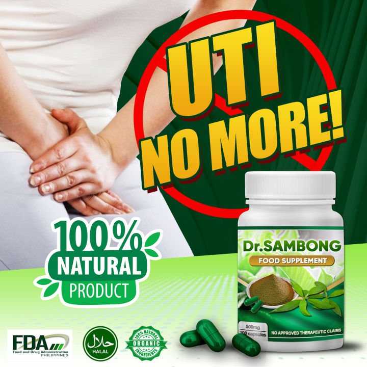 Dr. Sambong Herbal Capsules - Prevents UTI - Anti-Bacterial - Proper ...