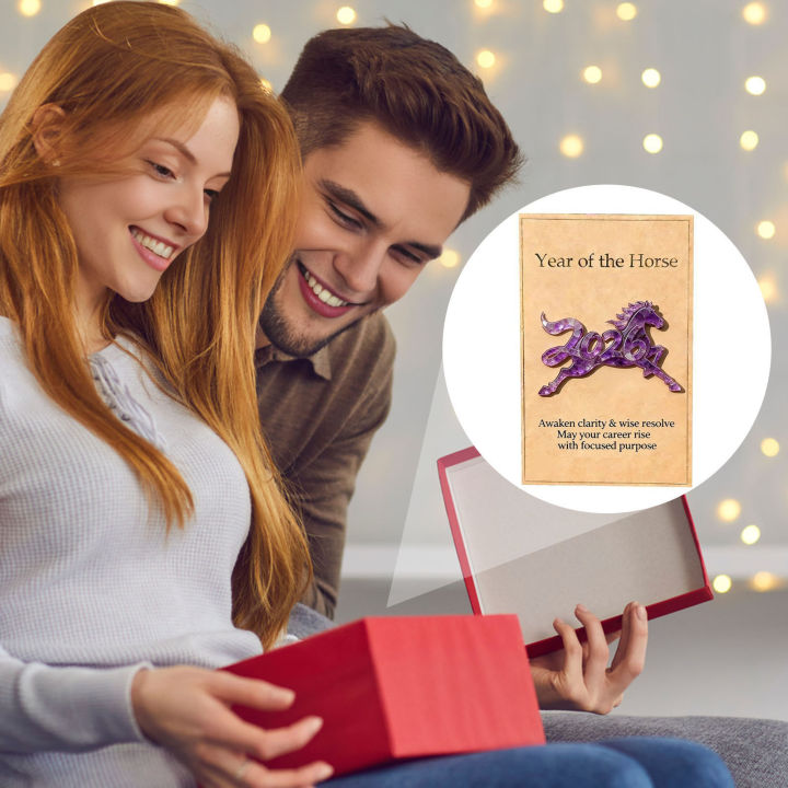 Horse-themed Holiday Present 2026 Lunar New Year Gift 2026 Horse ...