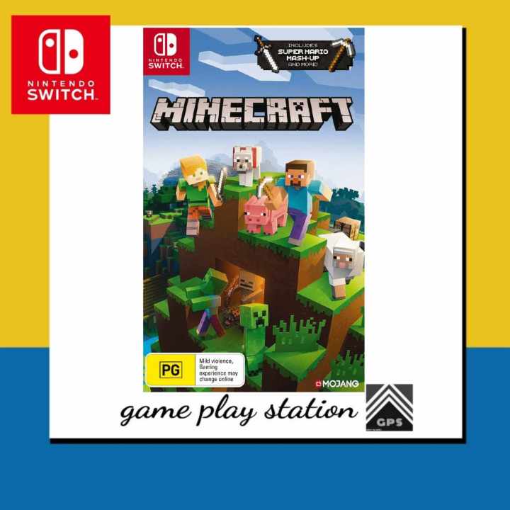 nintendo switch minecraft ( english ) zone2 / zone1 | Lazada.co.th
