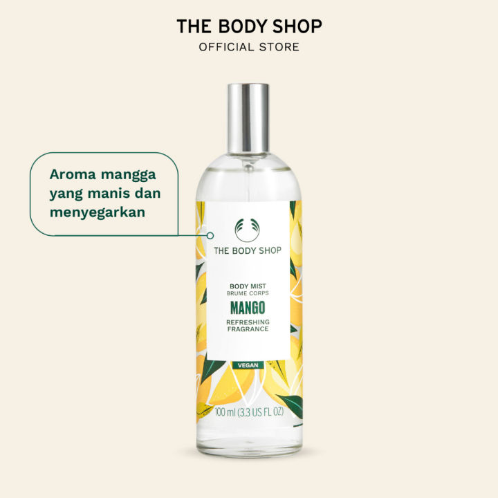 The Body Shop Mango Body Mist 100Ml | Lazada Indonesia