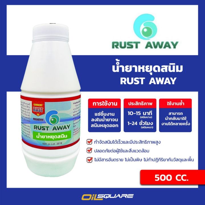 ( Promotion ) สุดคุ้ม ผลิตภัณฑ์ดูแลรถยนต์ น้ำยาหยุดสนิม RC : Rust ...