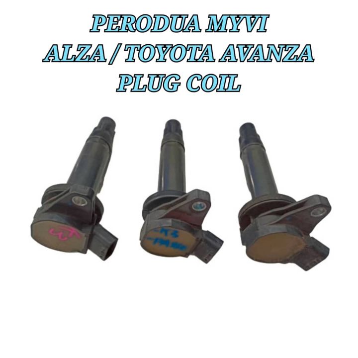🇯🇵🇯🇵 Ignition Coil / Plug Coil Perodua Myvi K3 / Alza 3SZ / Avanza 1 ...