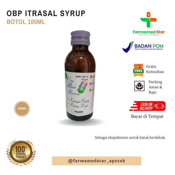 OBP Itrasal Syrup 100ml | Lazada Indonesia