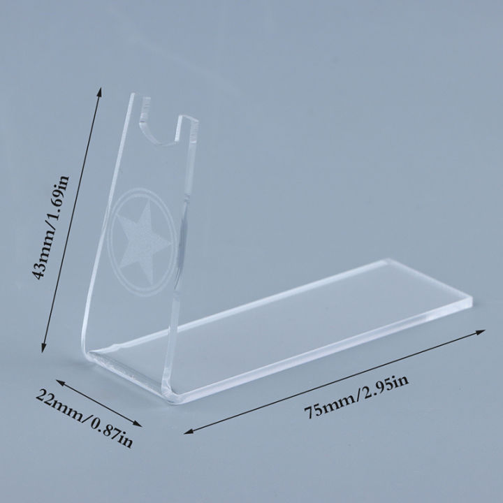 [Buytra] Small Clear Acrylic Outdoor Pistols Holder Gun Model Showing ...