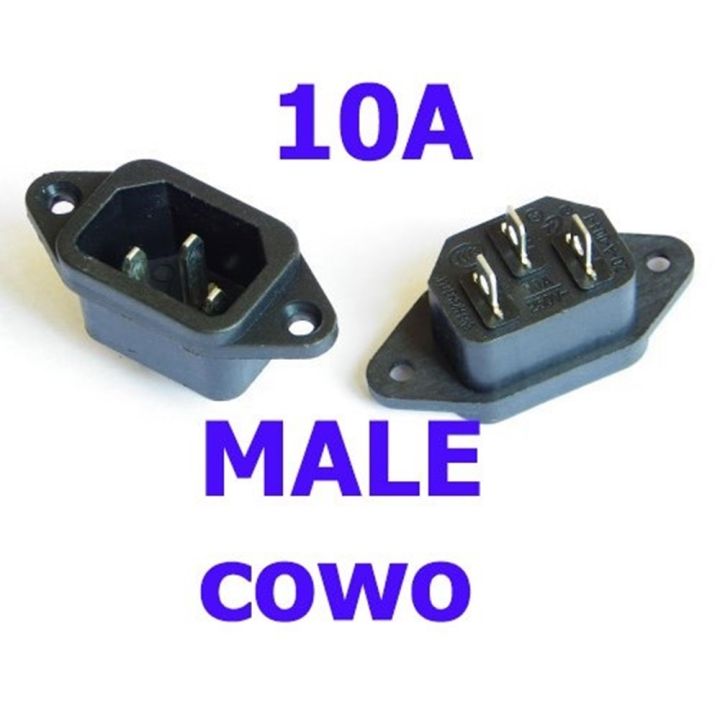 Socket Kabel Power AC male 3 Lubang Pin PSU Komputer PC CPU terminal | Lazada Indonesia