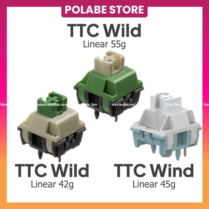 TTC Wild 42g 55g TTC Wind Switch Công Tắc Bàn Phím Cơ Waterproof ...