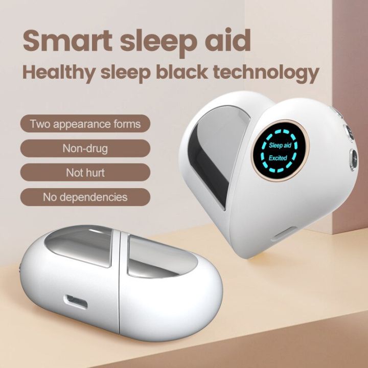 CES Sleep Aid Device Insomnia Anxiety Depression Relief EMS Smart Sleep ...