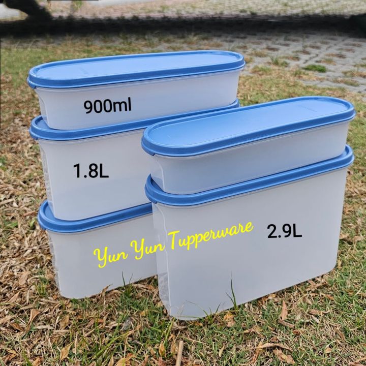 Tupperware Modular Mates Super Oval Set (2.9L / 1.8L / 900ml) | Lazada